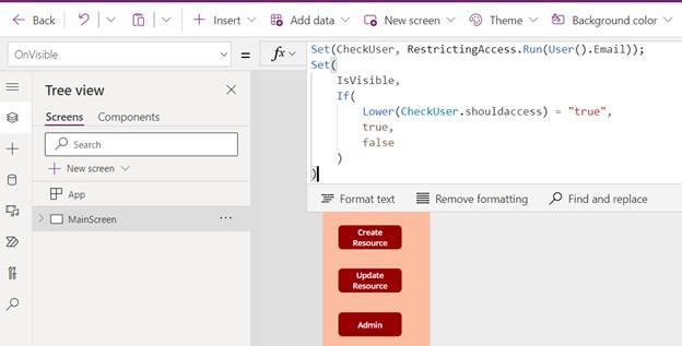 Access Restriction In A Canvas App Using A Sharepoint Group And Power